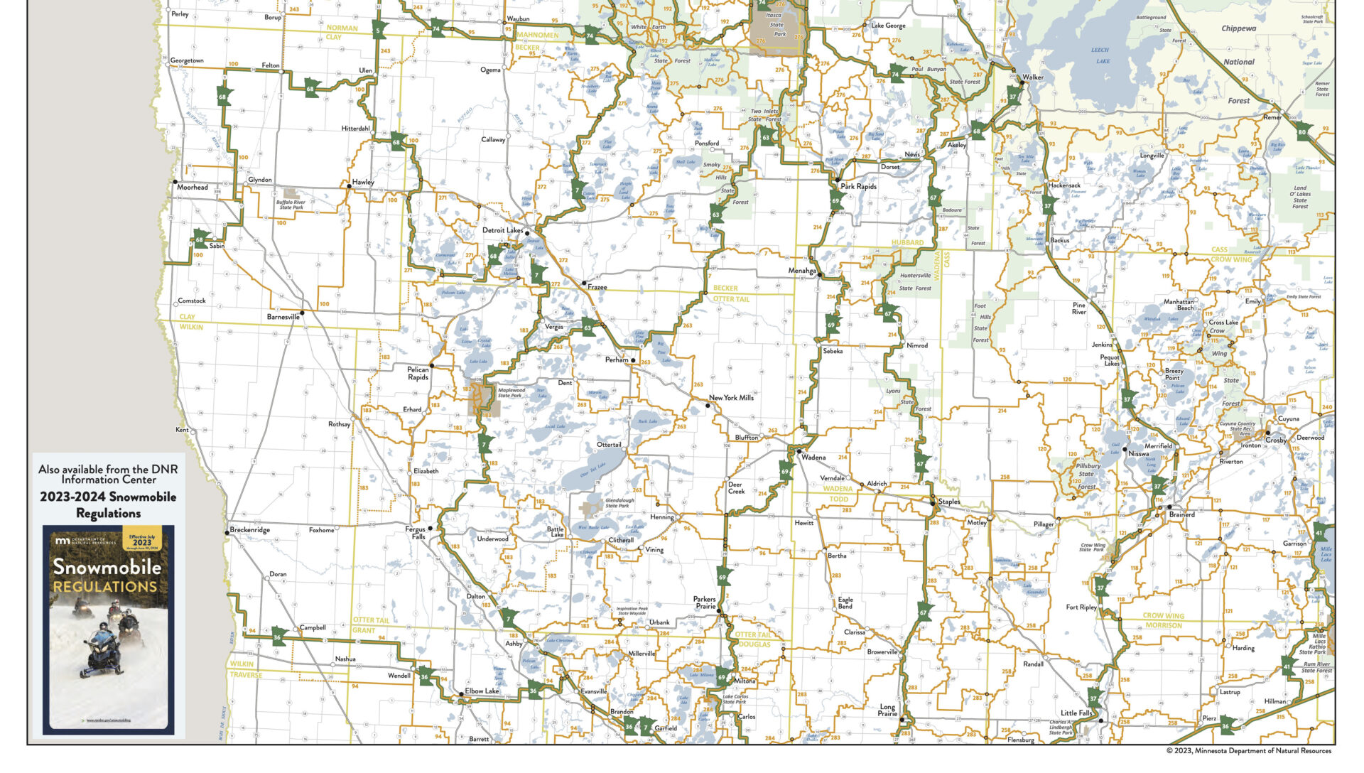 Snowmobile Trails - Otter Tail Lakes Country Association