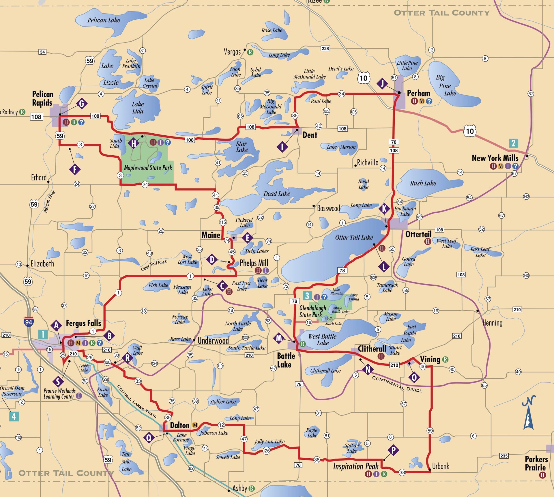 Otter Trail Scenic Byway - Otter Tail Lakes Country Association