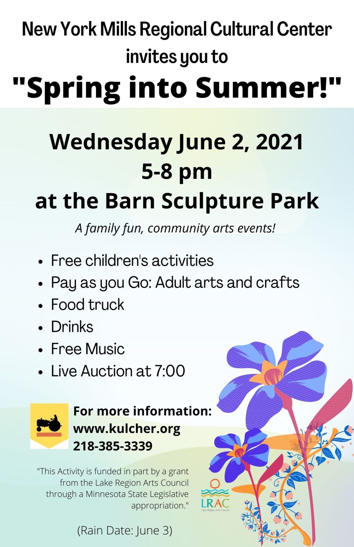 Spring into Summer June 2 in New York Mills - Otter Tail Lakes Country ...
