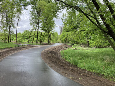 New trail section, new trail center added to Glendalough State Park ...